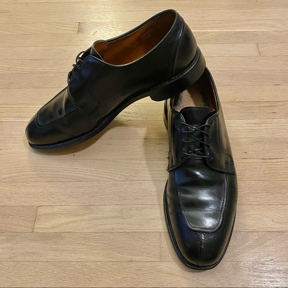 Allen Edmonds | Shoes | Allen Edmonds Hancock Split Toe Black Oxford ...